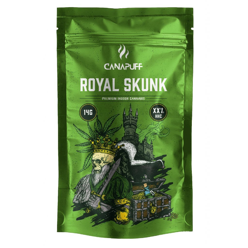 CanaPuff – Royal Skunk 30% – HHC Fluers - Shop ta cali